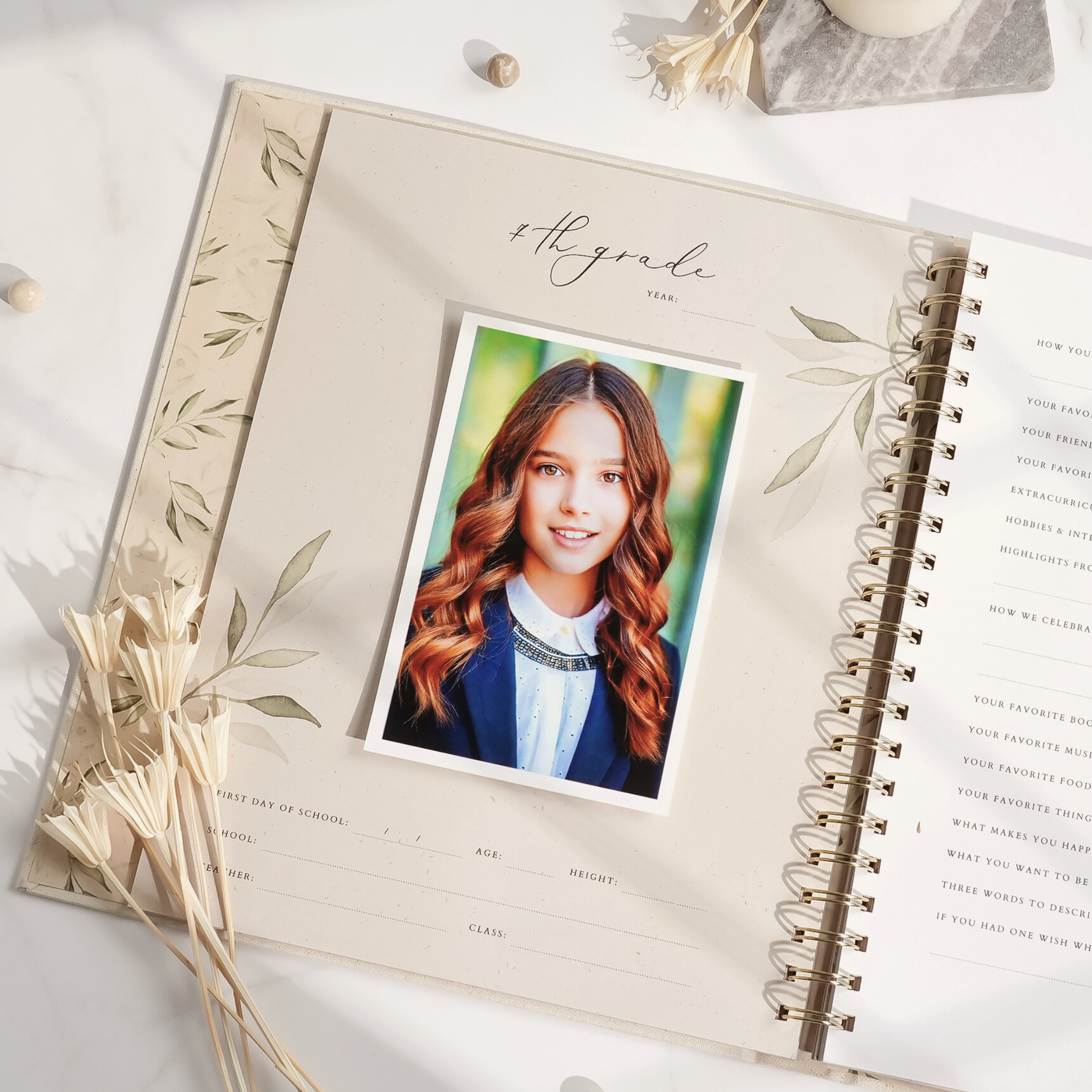 School Years Memory Book Australia | From Preschool to Graduation – Peachly